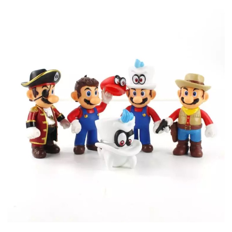 Figurine Mario CAPPY - Collection Super Mario 13 Cm Odyssey